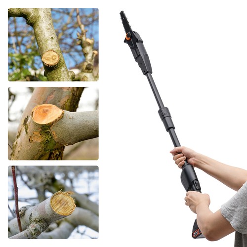 Cordless Battery Pole Chain Saw Electric Adjustable Chainsaw Tree ...