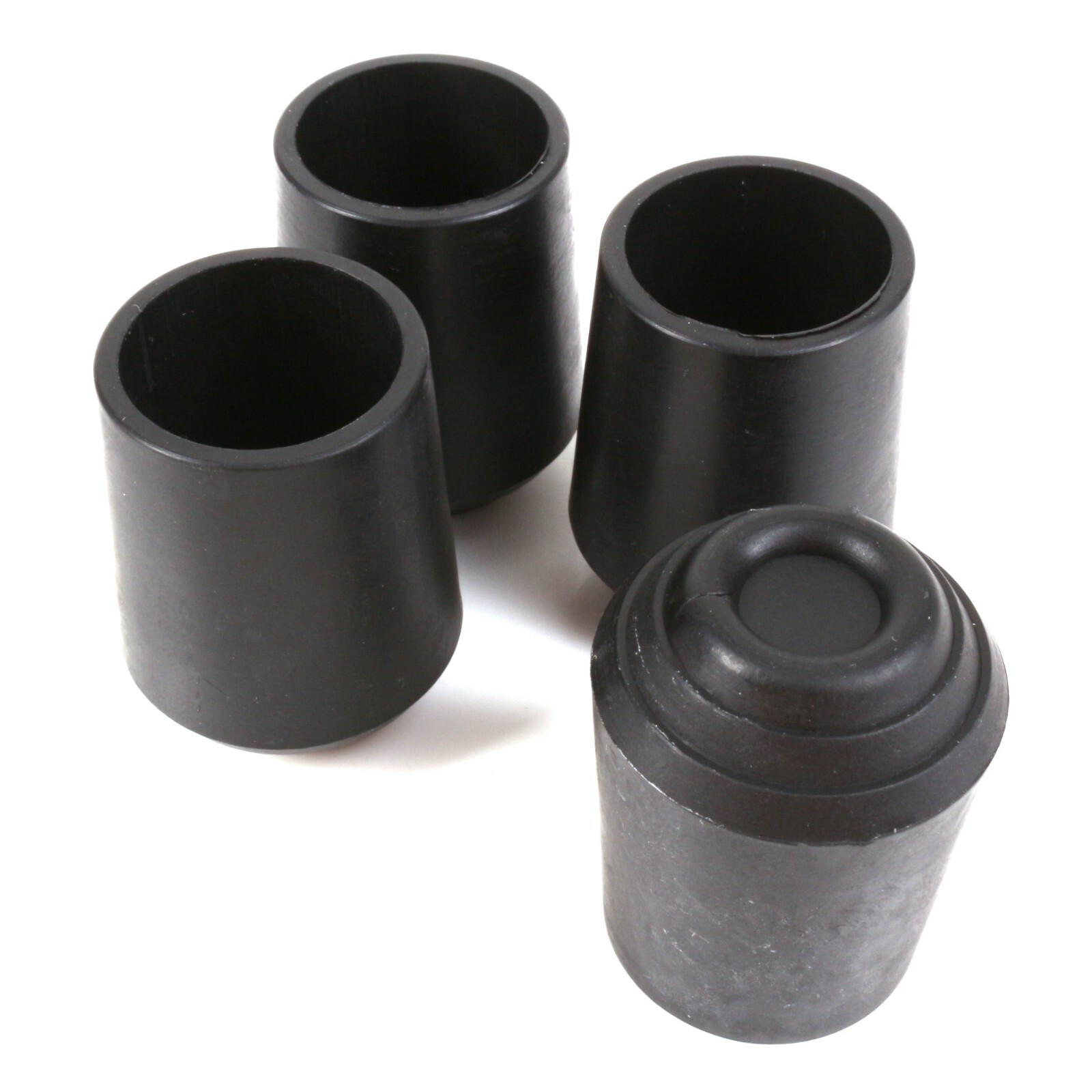 MULTI PURPOSE FERRULES 100x 22mm Stopper Caps Feet Table Chair Legs ...