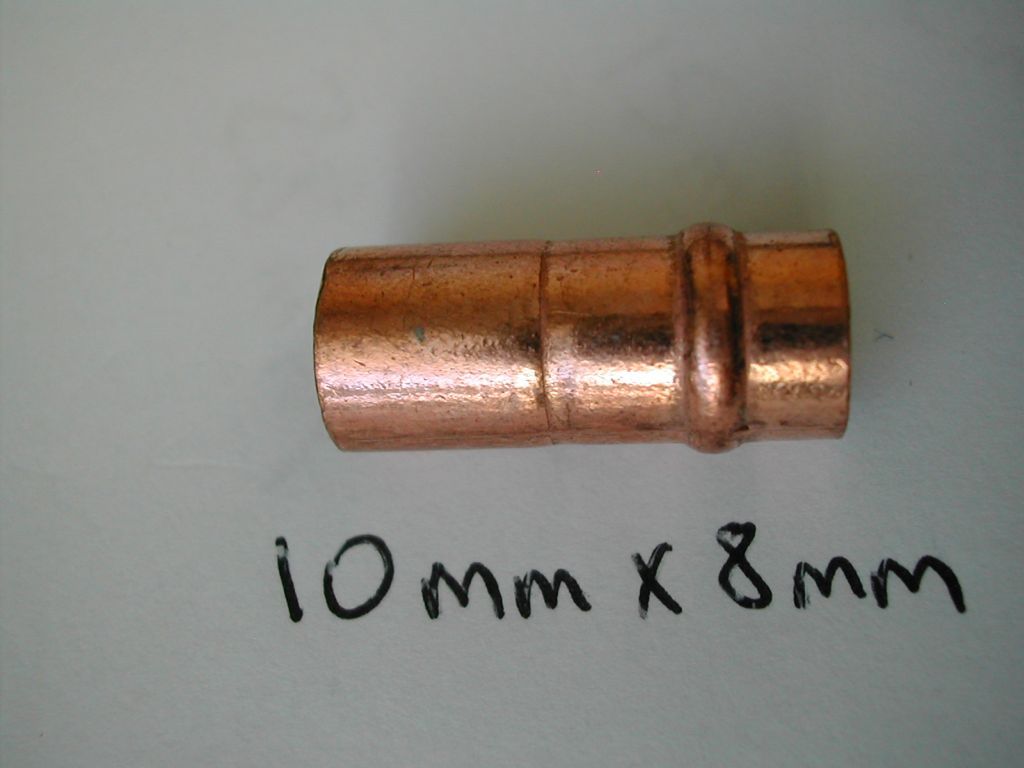 10mm x 8mm Solder Ring Fitting Reducer | eBay UK