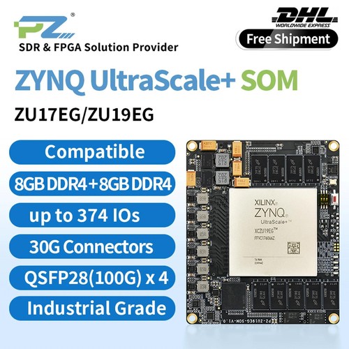 Puzhi FPGA Core Board Xilinx ZYNQ UltraScale+ MPSOC XCZU17EG XCZU19EG ...