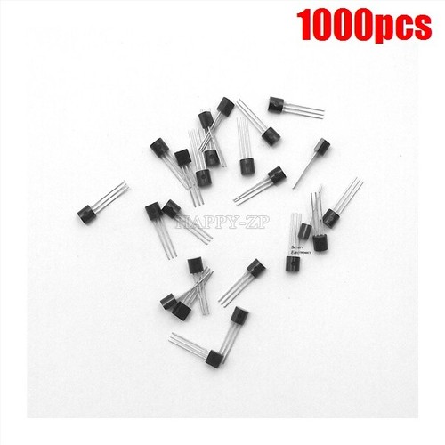 1000Pcs S9012H S9012 9012 Pnp Bipolar Power Transistor TO-92 qp | eBay ...