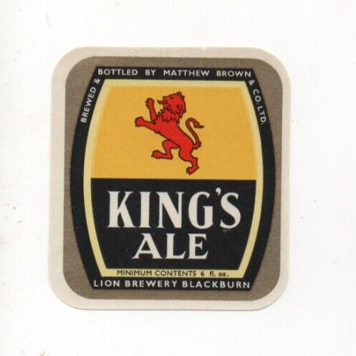 England - Vintage Beer Label - Matthew Brown & Co. Ltd., Blackburn ...