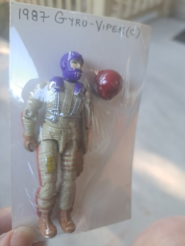 GI Joe 1987 Hasbro Gyro Viper Complete Vintage Action Figure | eBay