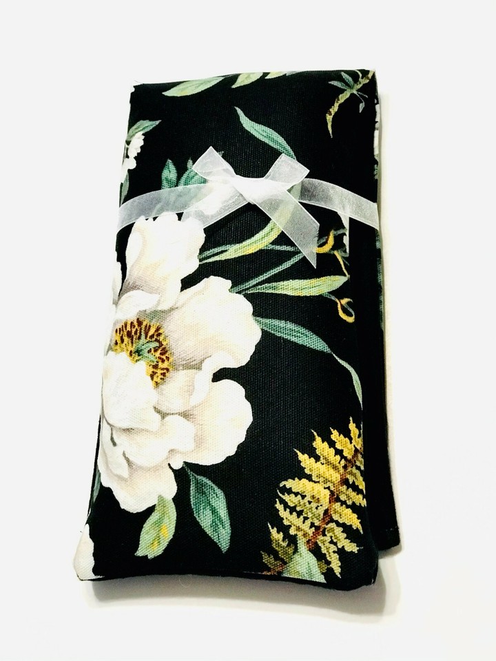 Lavender Rice Bag GIFT Microwavable Floral Sack HOT or FROZEN Flannel ...