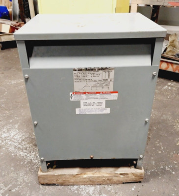 SQUARE D 15 KVA TRANSFORMER 480 HV 208Y/120 LV 3 PHASE 15T3H | eBay