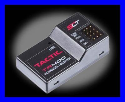 New Tactic TR400 400 2.4ghz 4 Channel SLT Surface RC Receiver RX ...