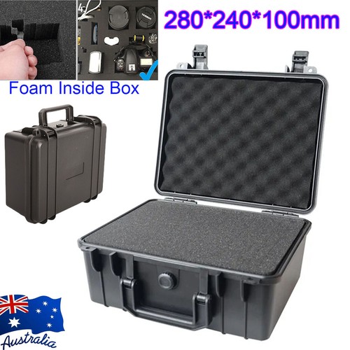 Waterproof Hard Plastic Carry Case Large Tool Camera Storage Box ...