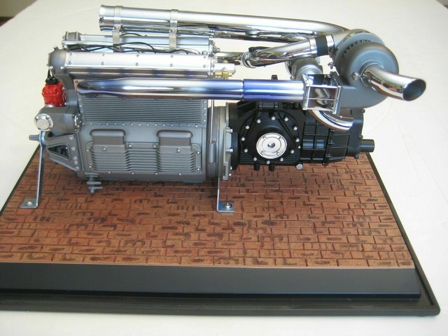 GMP Offenhauser Turbo Offy 168 CI Race Car Engine Motor & Stand 1 6 for ...