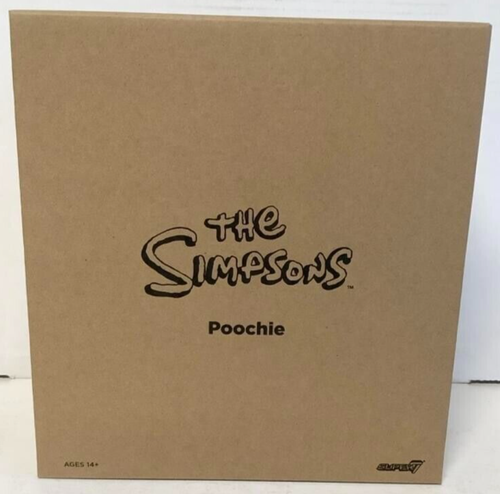 NEW Super7 The Simpsons Ultimates 7-Inch POOCHIE Action Figure with ...