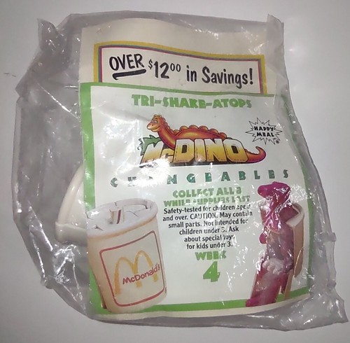 McDonald's Mcdino Changables Tri-shake-ator Happy Meal Toy | eBay