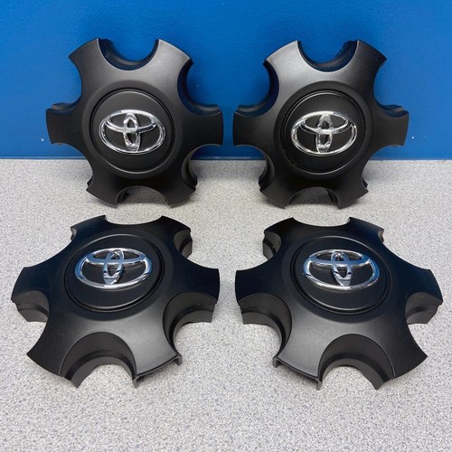 2019-2023 Toyota Tacoma SR5 MATTE BLACK 16" Wheel Center Caps SET PT280 ...