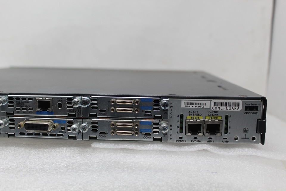 Cisco Systems 2800 Series 2811 Integrated Services Router CISCO2811 V05 ...
