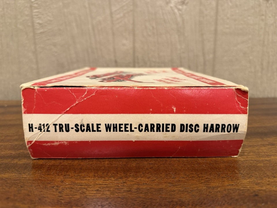 Vintage Tru Scale Disc Harrow w/ Original Box | eBay