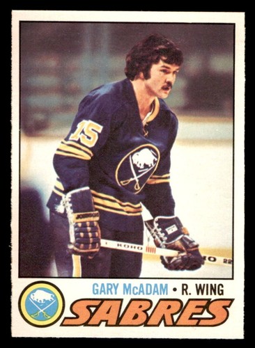1977 OPC O-Pee-Chee Hockey #253 Gary McAdam EX/MT | eBay