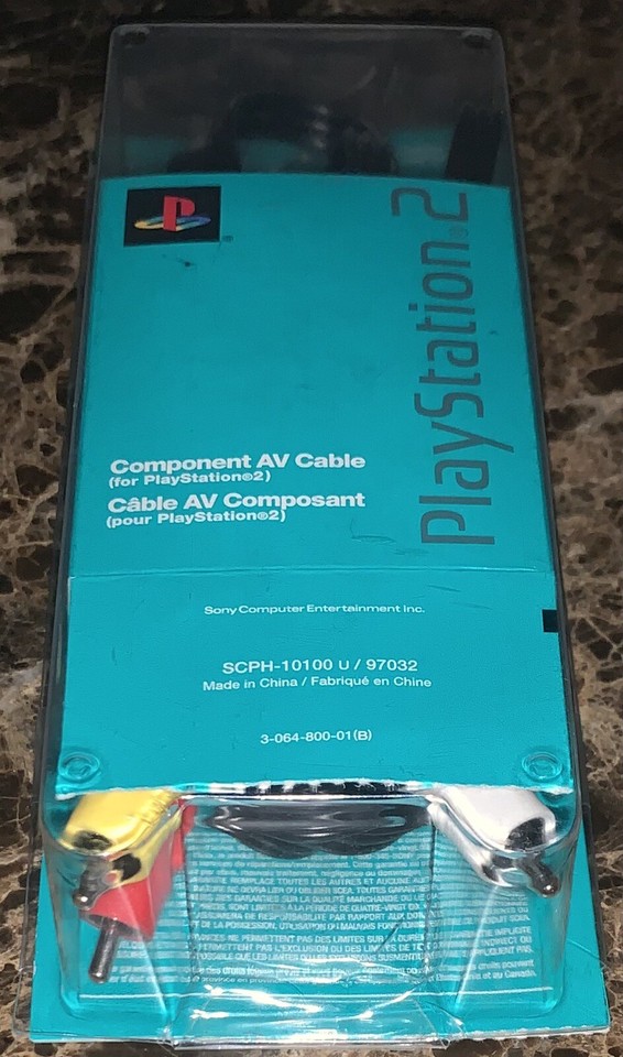 Official Genuine Sony PlayStation 2 AV Component Cable SCPH-10100 U ...