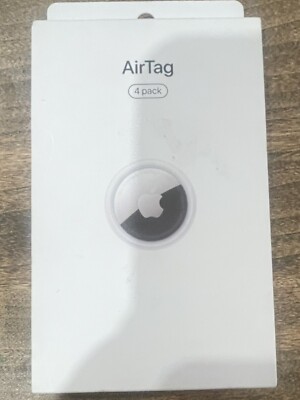 Apple AirTag White Air Tag (4 Pack) - New 100% authentic | eBay