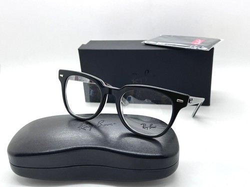 Ray-Ban OPTICAL RB 5377 8089 BLACK ON CEVRON GREY EYEGLASSES FRAME 52 ...