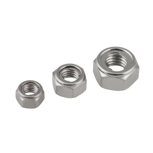 M3~M20 stainless steel metal lock nut GB6184 self-locking Anti-loose ...