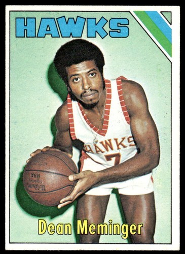 1975-76 Topps #152 Dean Meminger BASKETBALL Atlanta Hawks | eBay