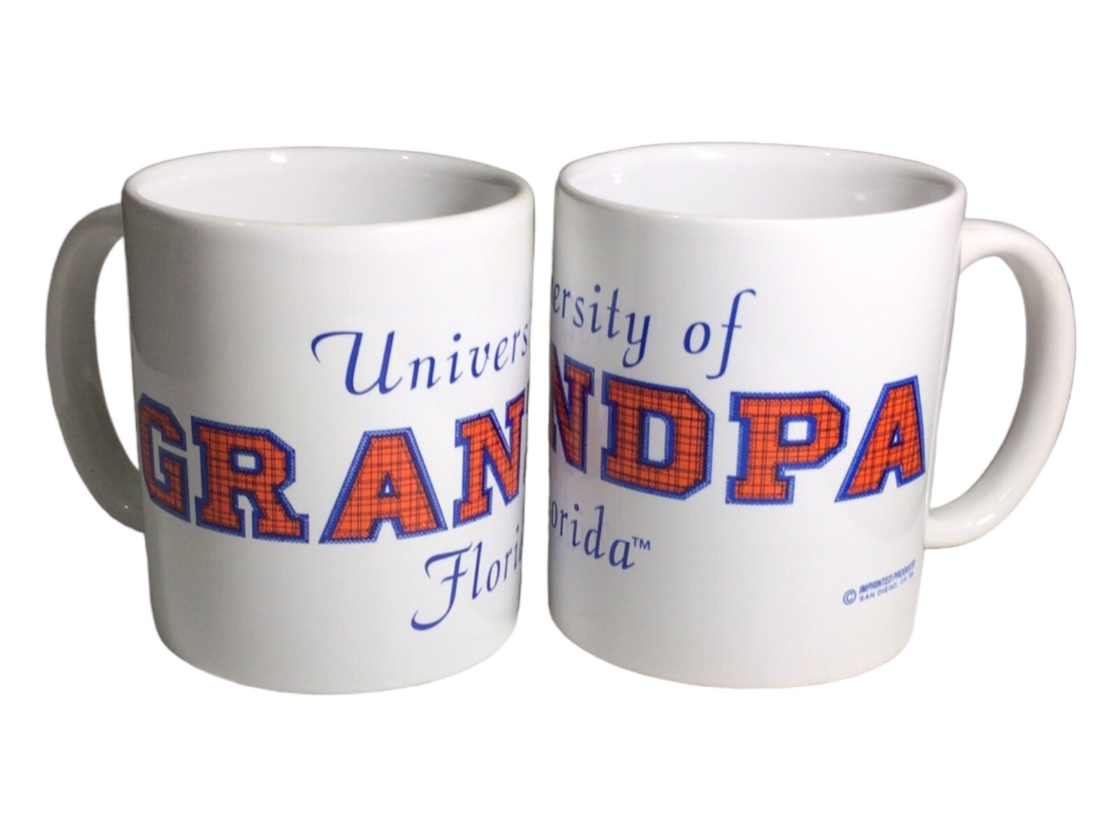 University of Florida Gators GRANDMA & GRANDPA Coffee Cup Mug Set ...