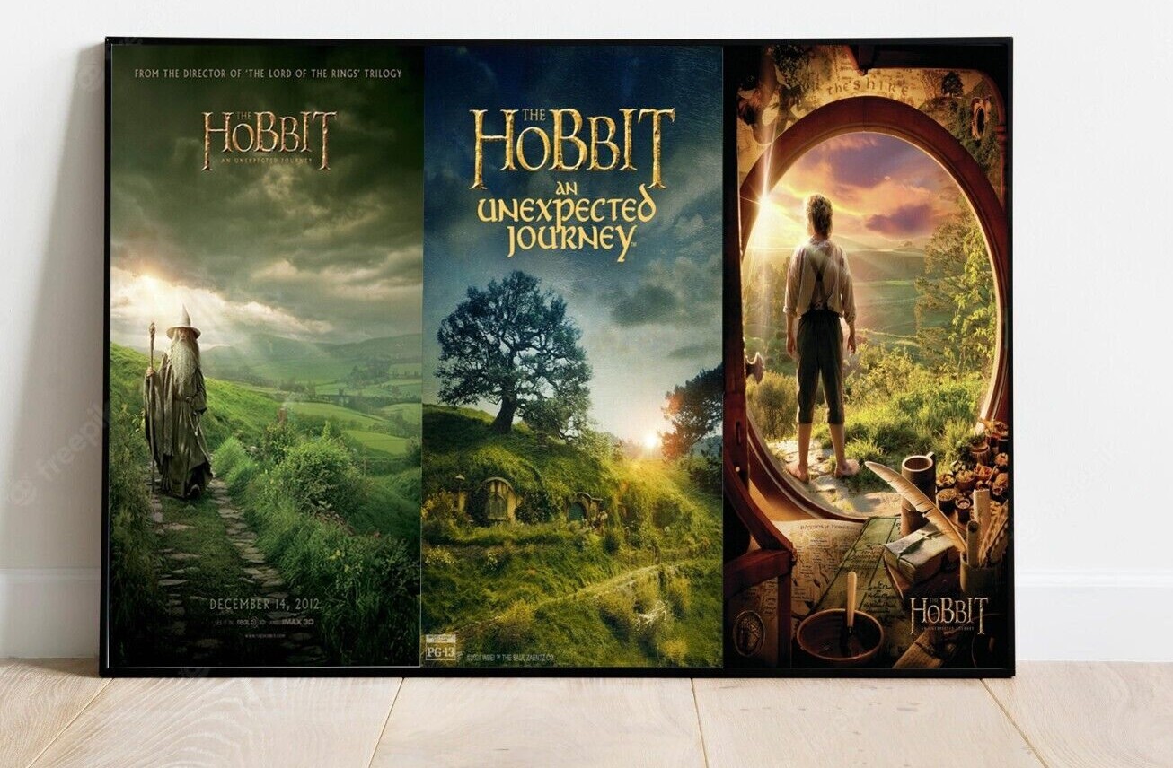 The Hobbit Trilogy Poster