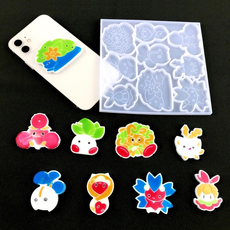 Sticker Mold Baby Mold for Epoxy Resin DIY Crafts Jewelry Making | eBay