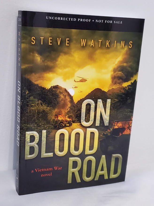 On Blood Road (a Vietnam War Novel) by Steve Watkins (2018, Hardcover ...