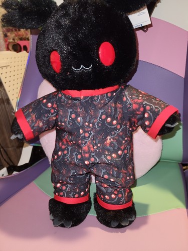 OUTFIT ONLY Build A Bear Moth Mothman PJ Sleeper Emo Goth Kawaii Sanrio ...