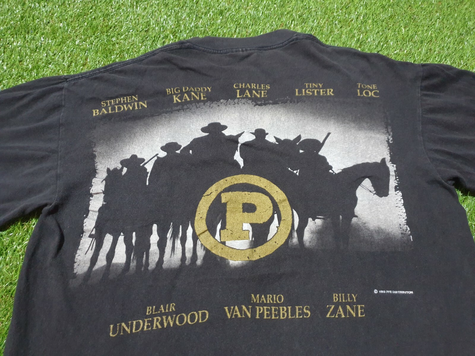 Rare Vintage Posse Movie 1993 T shirt Big Logo Hip … - Gem