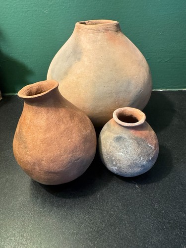 Vintage `94 - Native American Pottery Lot of 3 by : 2 Signed Tony ...