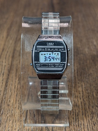 Timex K Cell ~ Digital Watch ~ Women's ~ Silver Tone, Alarm, Timer ...