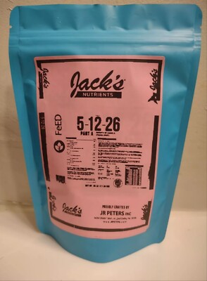 12lb Jacks 321 Hydroponic Fertilizer Nutrient 5-12-26 Custom Kits ...