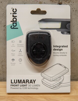 Fabric Lumaray Headlight (Garmin Mount Compatible) Road Gravel Light ...