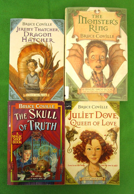MIXED LOT 4 MAGIC SHOP SERIES BY BRUCE COVILLE: JEREMY THATCHER, DRAGON ...