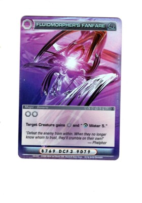 Chaotic Mugic Super Rare Fluidmorpher's Fanfare low | eBay