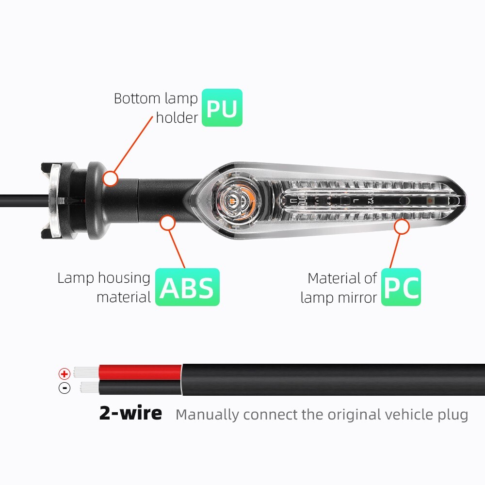 For YAMAHA YZF R15 V2 V3 R25 R3 R6 R6S R1 R7 R9 Turn Signals Light ...