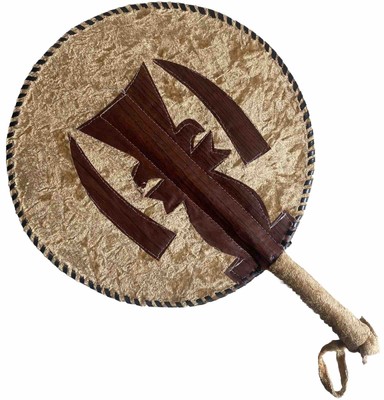 Handmade Agu Igbo Men's Traditional Hand fan, Grooms, Nze/Ozo ...