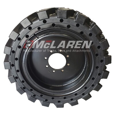12x16.5 Maximizer GT Tire Solid Skid Steer Tire (4 Tires/Wheels) Thomas ...