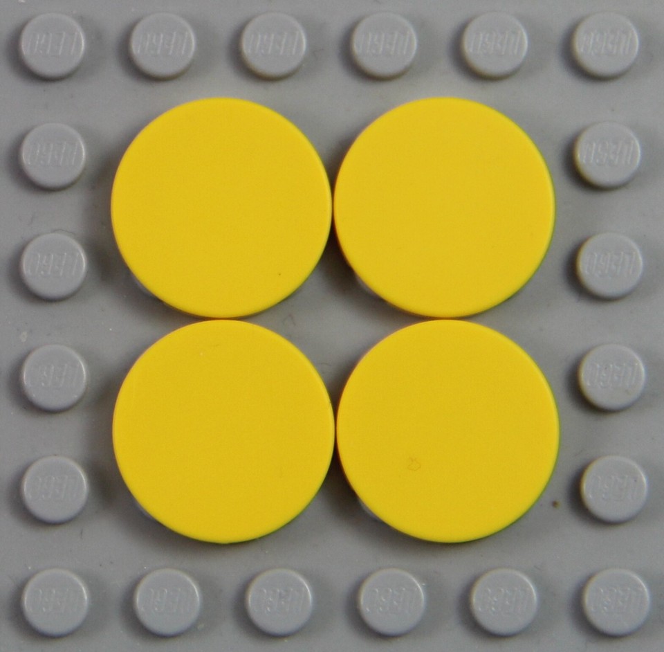 LEGO - 2x2 Round Tiles - PICK YOUR COLORS - Smooth Finishing Plate Flat ...