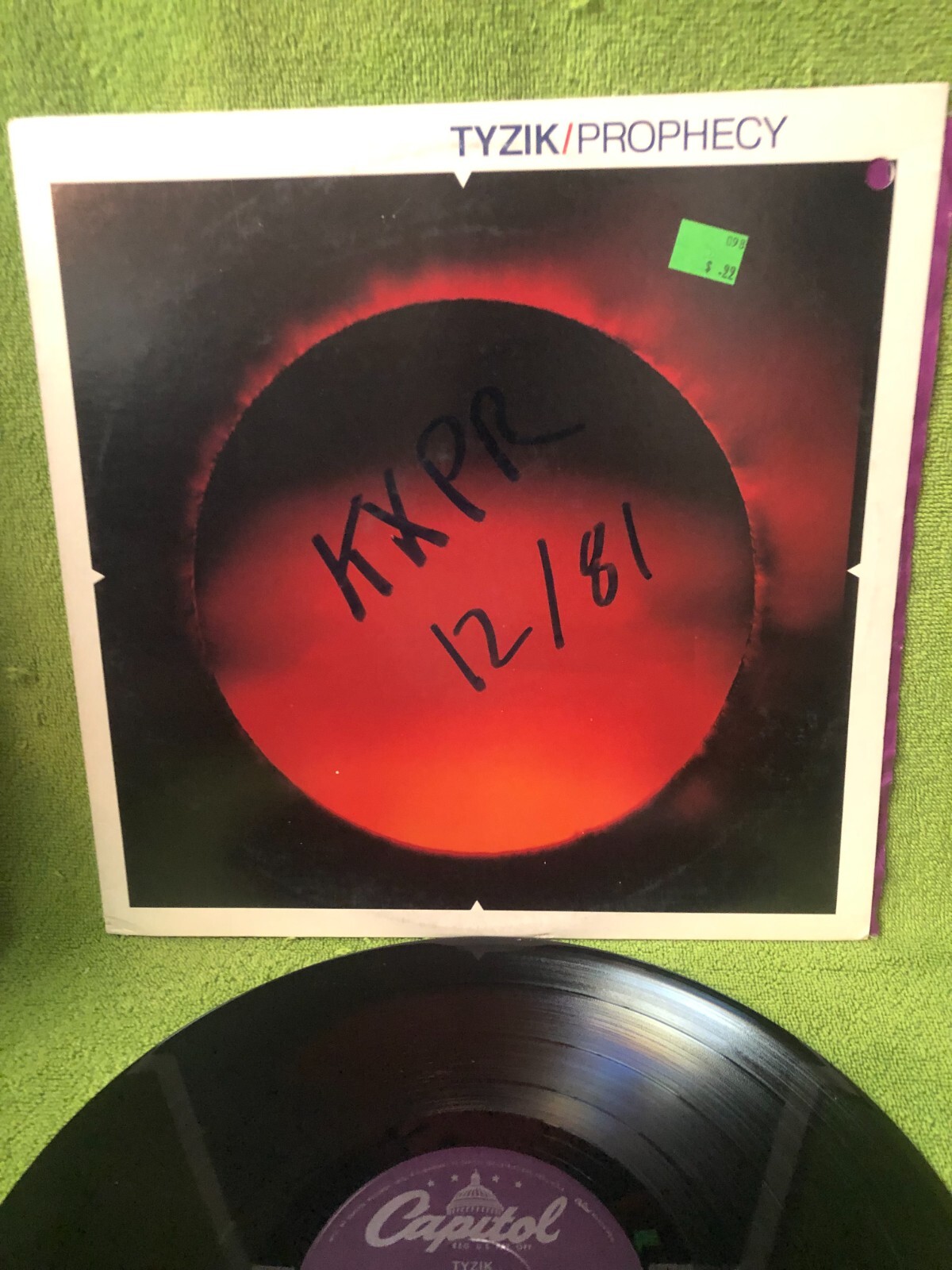 TYZIK - PROPHECY - VINYL RECORD LP | eBay