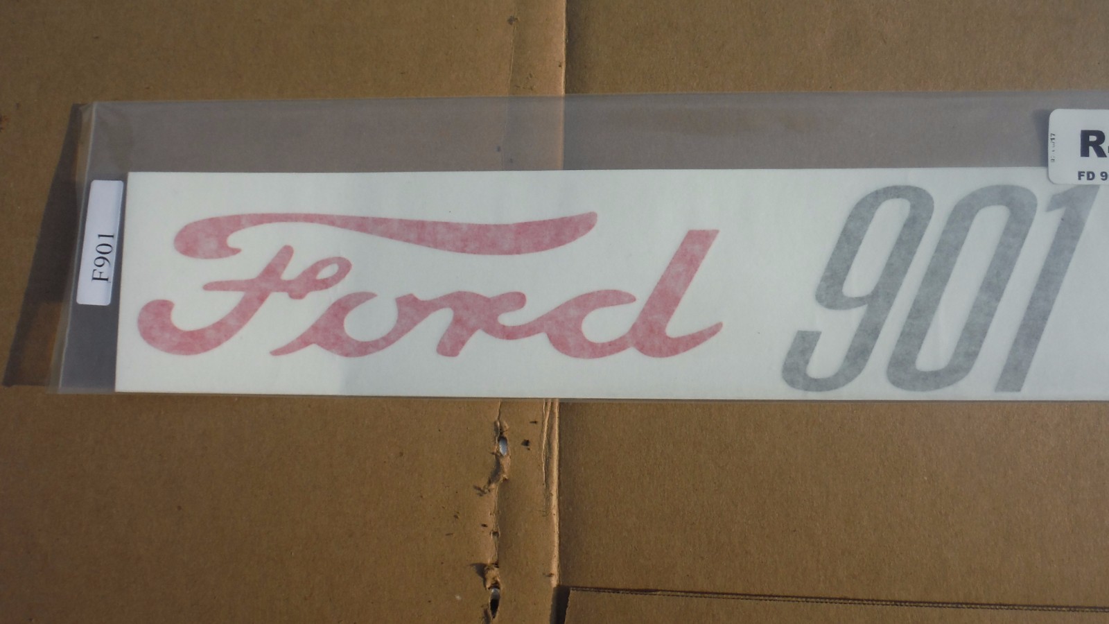 FORD 901 POWERMASTER HOOD DECALS. VINYL. (2) DECALS. SEE DETAILS | eBay