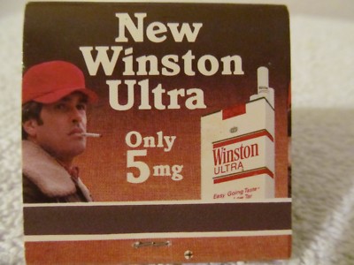 VERY VERY RARE!!!! WINSTON ULTRA COLLECTIBLE MATCHBOOK NEW DATED 1981 ...