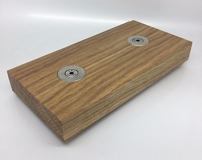 Wooden Benchrest Shooting Block / Rest fits standard accessory rail ...