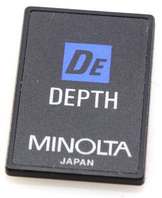 MINOLTA Maxxum Dynax, Depth Mode CREATIVE EXPANSION CARD | eBay UK