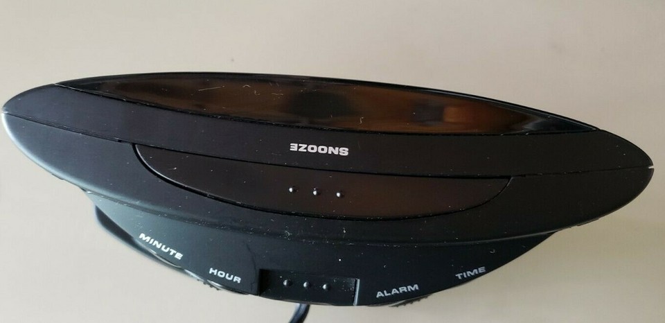 SHARP Large LED Display Digital Alarm Clock Model # SPC033 | eBay