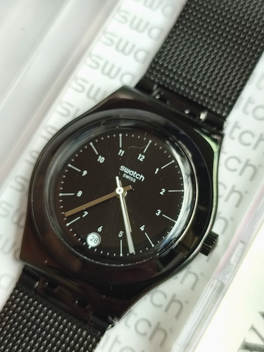 Swatch Irony Medium Ylb403m Neronero Neuf | eBay