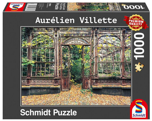 Puzzle PQ 1000 Aurelien V. Porośnięte okna łukowe | eBay