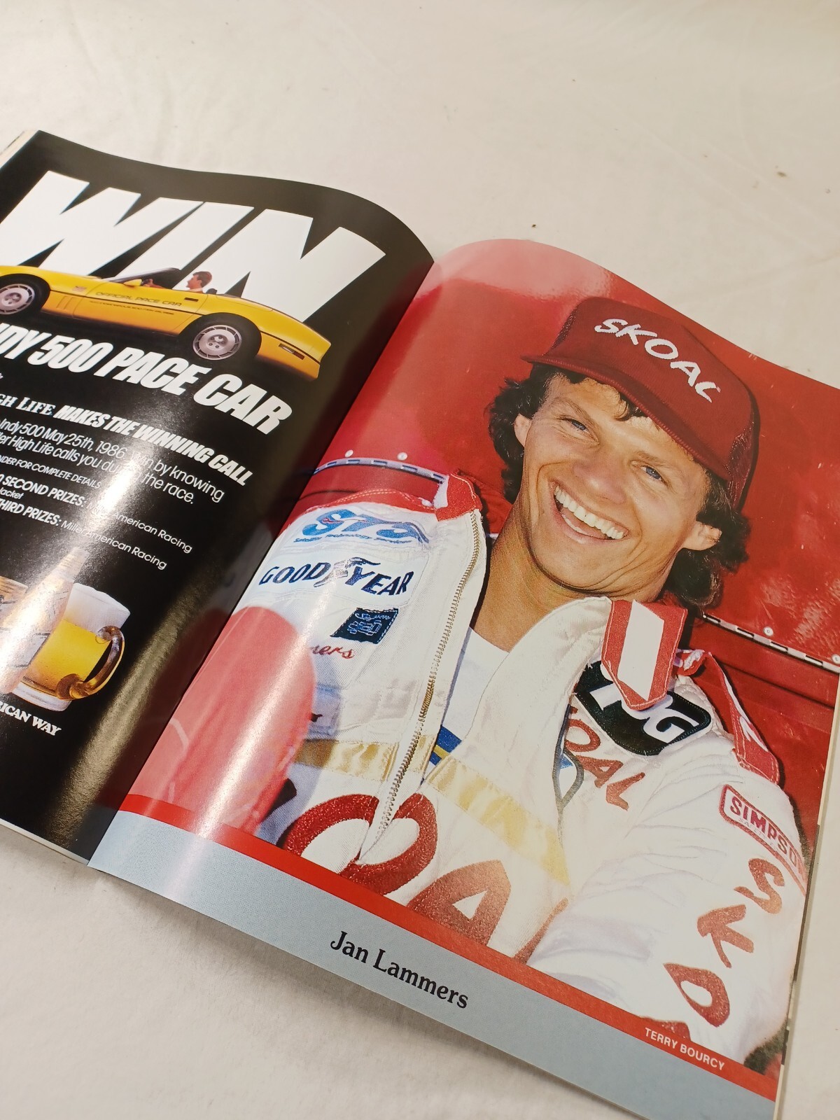 Indy Car Racing Magazine Vol III No 8 May 1986 Phoenix Steve Chassey | eBay