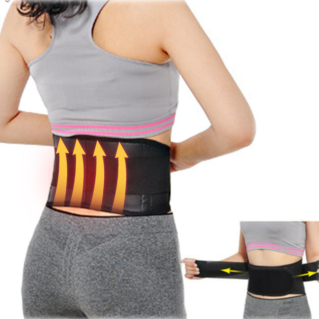 Waist Belt Band Self Heating Lower Back Supports Magnetic, 50% OFF