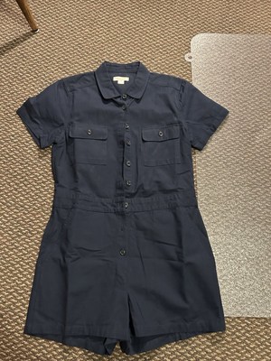 OUTERKNOWN S.E.A Suit All Jumpsuit Romper - Anthropologie Navy Blue- Small -NWT | eBay